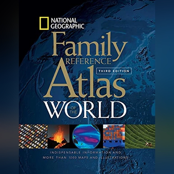 National Geographic | Other | National Geographic Family Reference Atlas World 3rd Edition ...